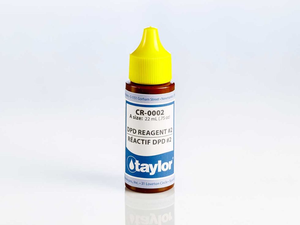 Taylor R-0002-A DPD Reagent #2 - .75 oz, Dropper Bottle - Pool Test ...