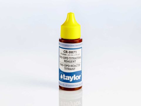 Taylor R-0871-A FAS-DPD Titrating Reagent (for chlorine) - .75 oz ...